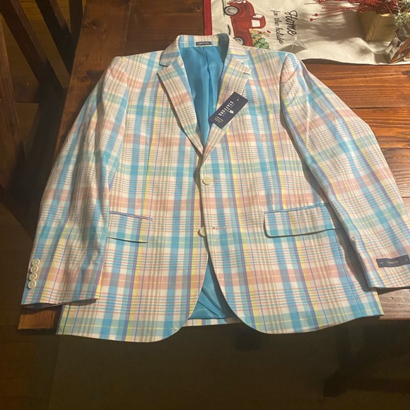 Suits & Blazers | Stafford Mens Blazer Pastel Colors Classic Fit 4sh ...